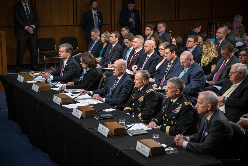 Intel Chiefs Testify On Global Threats Cybersecurity And Elections